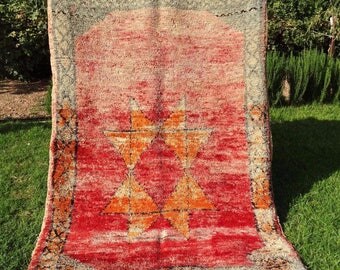 Pink moroccan rug | Etsy