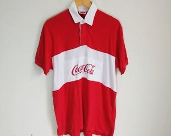 Coca cola rugby | Etsy