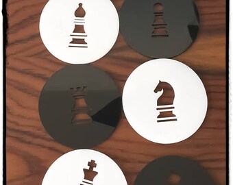 Modern chess set | Etsy