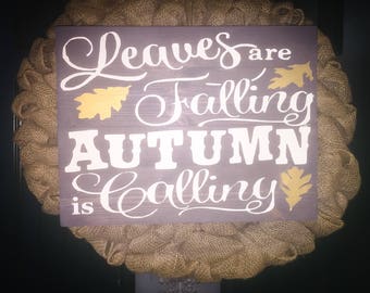 Farmhouse fall decor | Etsy