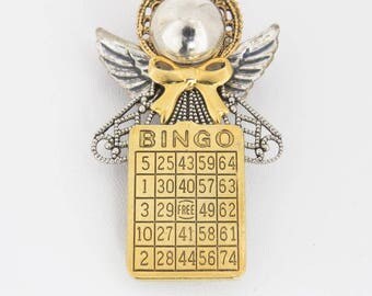 Guardian angel pin | Etsy