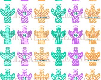 Split monogram frame | Etsy