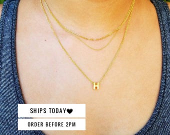 Initial choker | Etsy