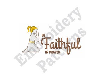 Faithful in prayer | Etsy