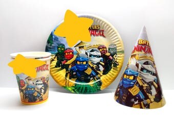 Ninjago party set | Etsy