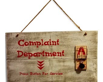 Complaint department | Etsy