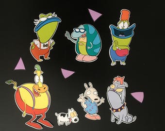 Nickelodeon stickers | Etsy