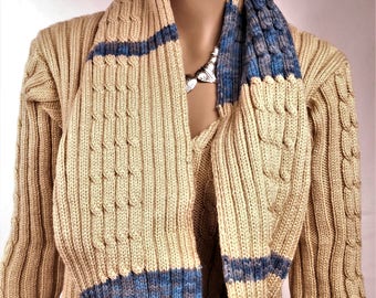 Hand knit sweater | Etsy