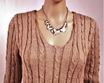 Hand knit sweater | Etsy