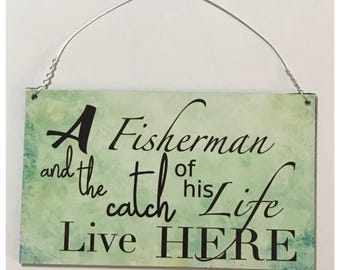 Fresh fish sign | Etsy