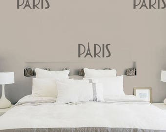 French wall decal | Etsy