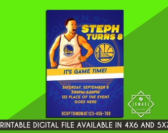 Golden state warriors birthday | Etsy