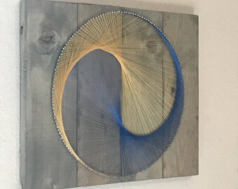 Wood string art | Etsy