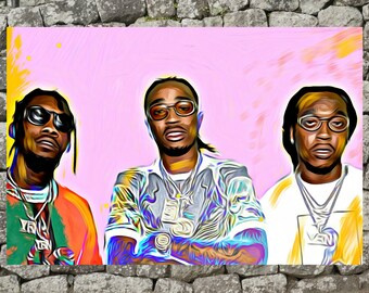 Migos poster | Etsy