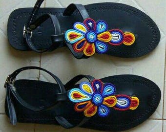 African sandals | Etsy