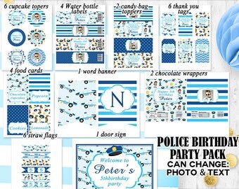 Police party | Etsy