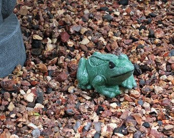 Concrete frog | Etsy