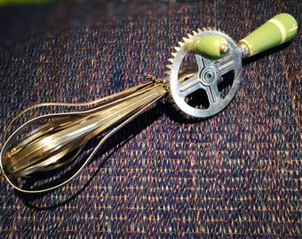 Manual egg beater | Etsy