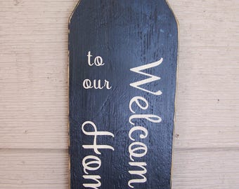 Wood door tags | Etsy