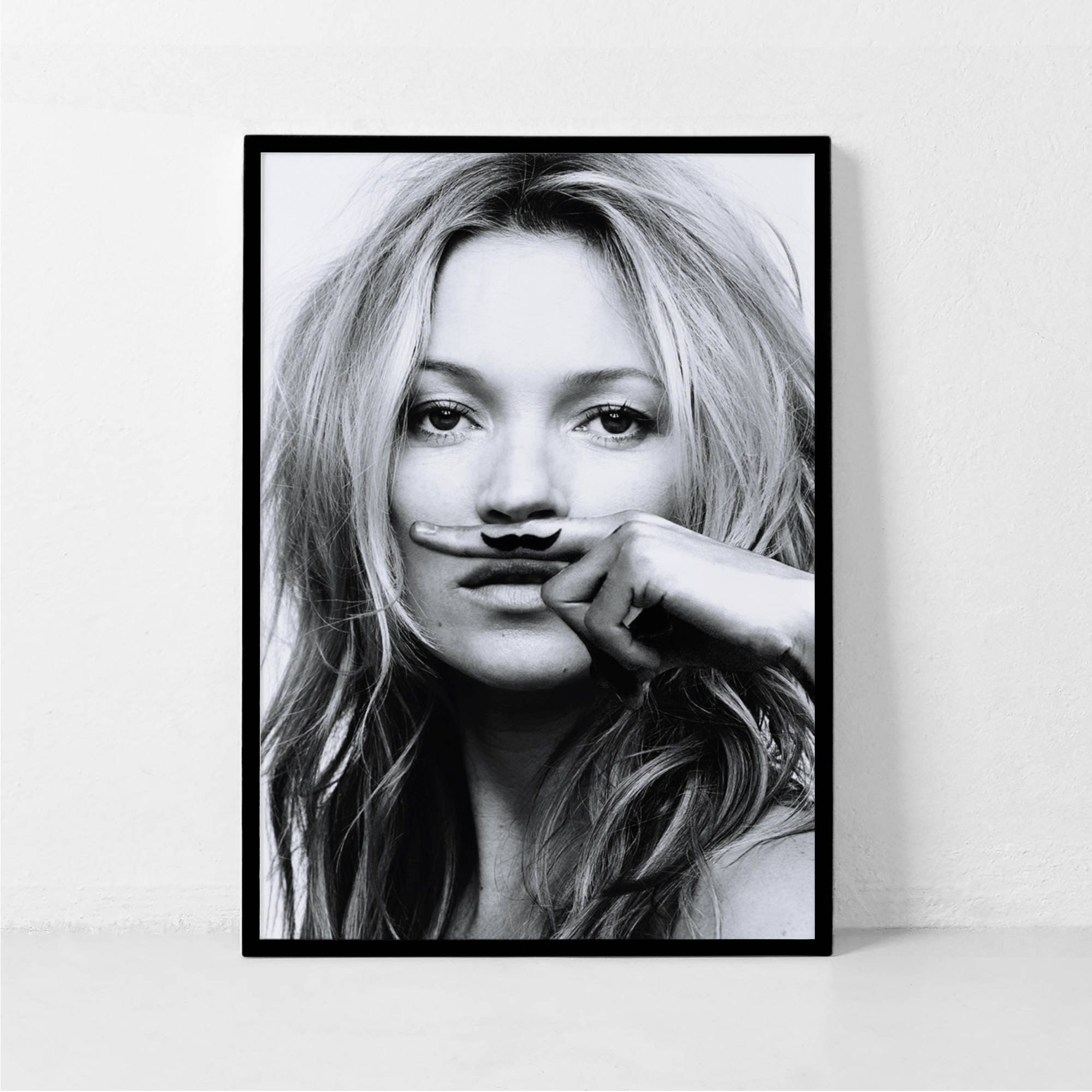 Kate Moss Print Kate Moss Poster Fashion Print Life is Joke
