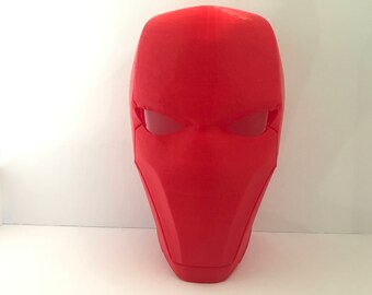 Red hood mask | Etsy