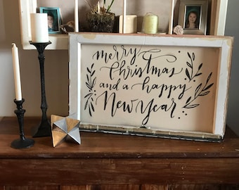 Happy new year sign | Etsy