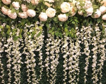 Greenery backdrop | Etsy