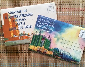 Worlds fair postcard | Etsy