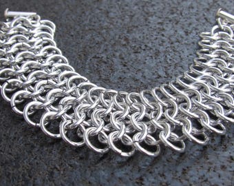 Chainmaille jewelry | Etsy