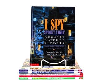 Vintage i spy books | Etsy