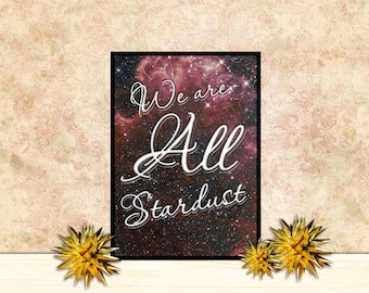 We are stardust | Etsy
