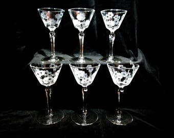 Etched barware | Etsy