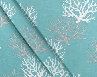 Blue green valance | Etsy