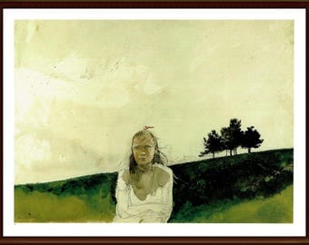 Andrew wyeth print | Etsy