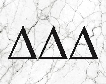 Tri delta flag | Etsy