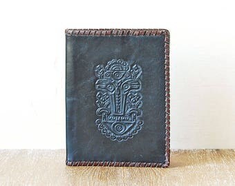 Leather book cover | Etsy