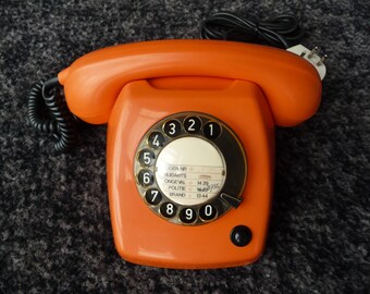 Retro PTT telefoon uit 1977 type T65-TDK-de luxe Ivoor jaren