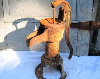Antique water pump | Etsy