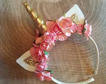 Unicorn headband | Etsy