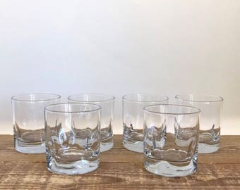 Vintage rocks glass | Etsy