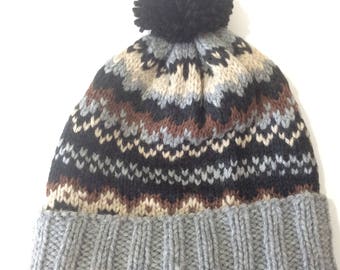 Knit winter hat | Etsy
