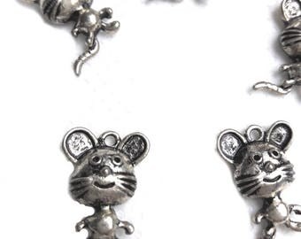 Mouse Sculpture Mini real wire wrapped mouse Metal mouse