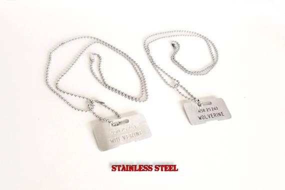 Wolverine Canadian Military Dog Tag Screen Accurate