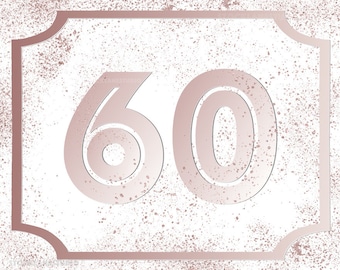 60th birthday props | Etsy