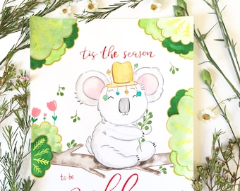 Koala illustration | Etsy