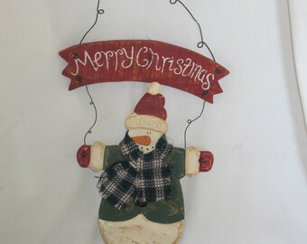 Rustic snowman | Etsy