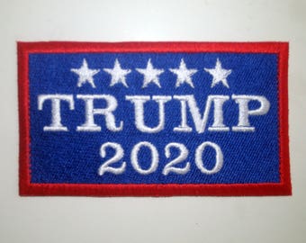Bikers for TRUMP Fully Embroidered Patch FULL COLOR New for