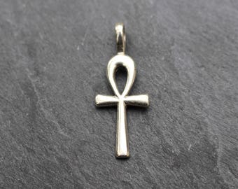 Sterling silver ankh | Etsy
