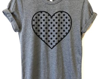 Heart t shirt | Etsy