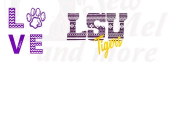 Lsu svg file | Etsy